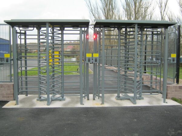 Twin Rotor Turnstiles | Full Height Twin Rotor Turnstiles - Newgate